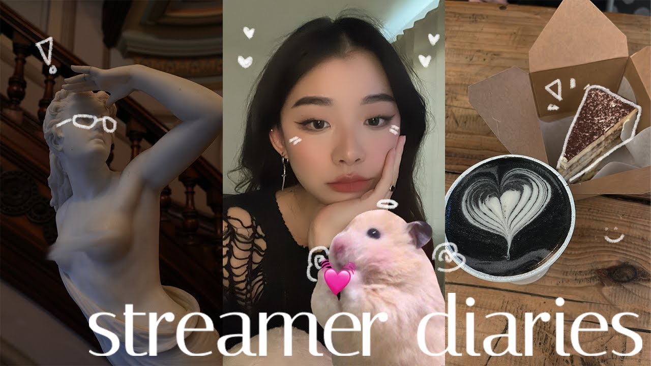 streamer diaries | my last week of finals ever, prepping for graduation ...