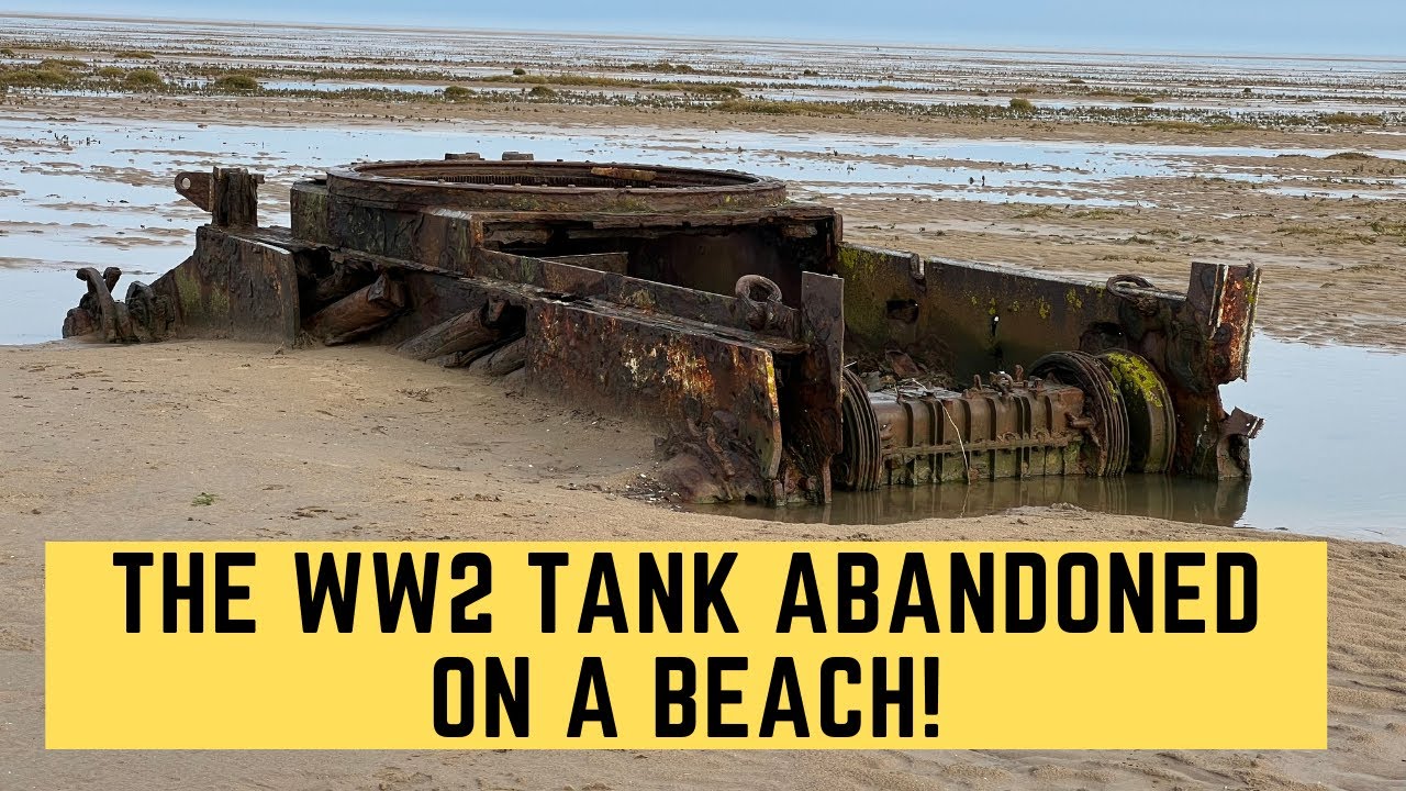 THE WW2 TANK ABANDONED ON A BEACH! - YouTube