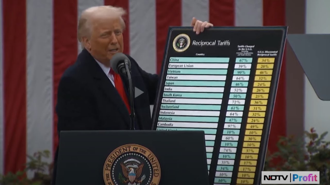 Trump Announcement Today LIVE I Trump Tariffs News LIVE I Liberation ...