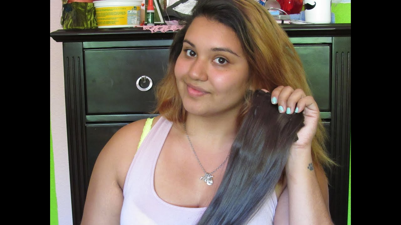 Wish hair extension review - YouTube