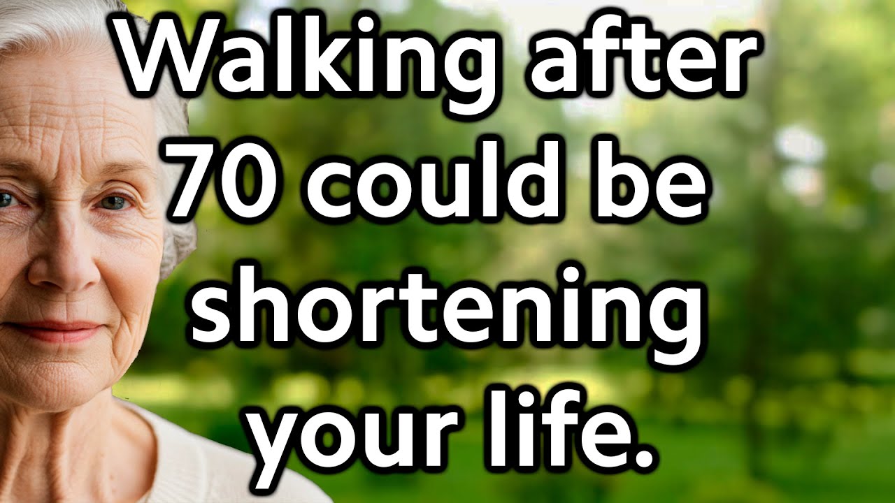 Walking After 70 is ACCELERATING Your Death Here's Why - YouTube
