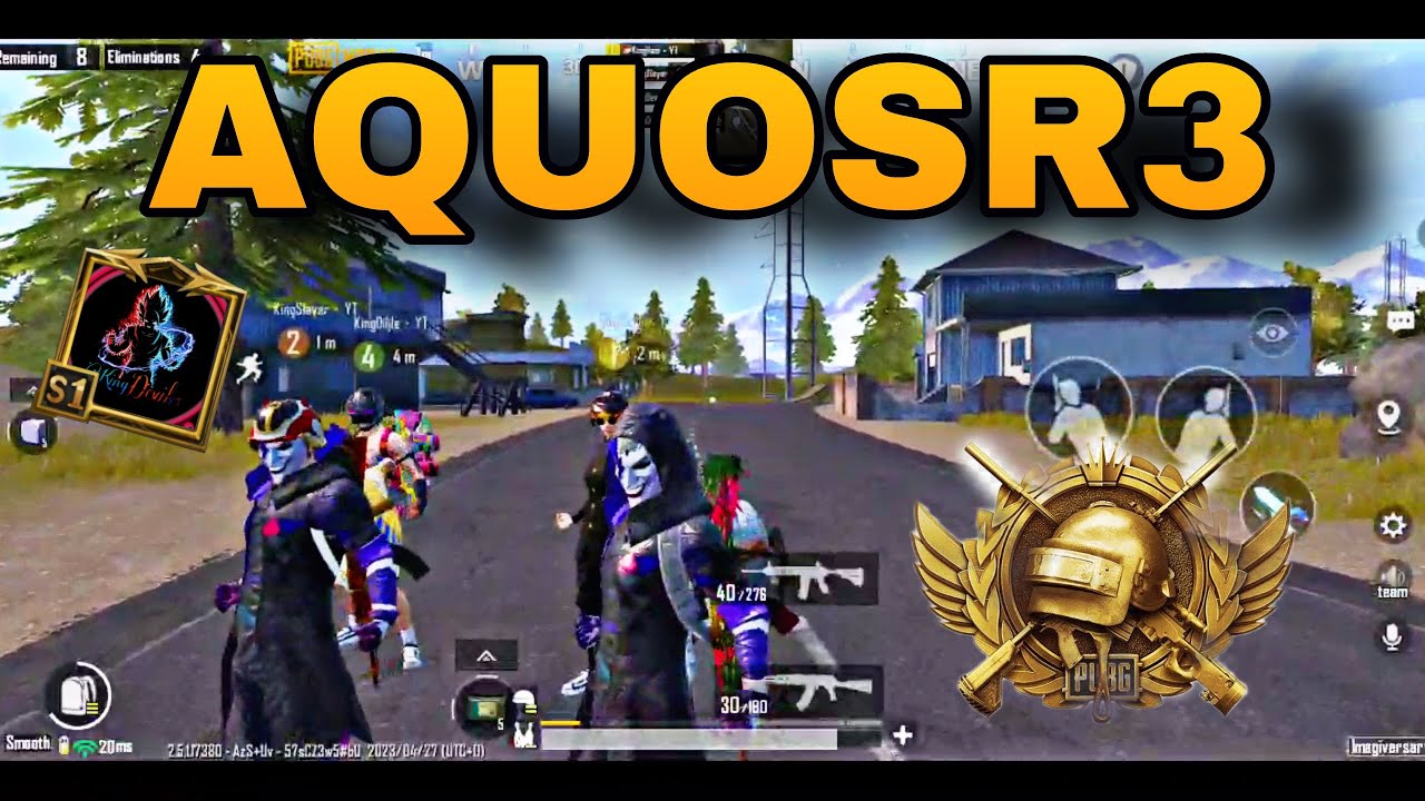 SHARP AQUOS R3 Pubg Game Test Handcam & No Recoil Sensitivity Gameplay ...