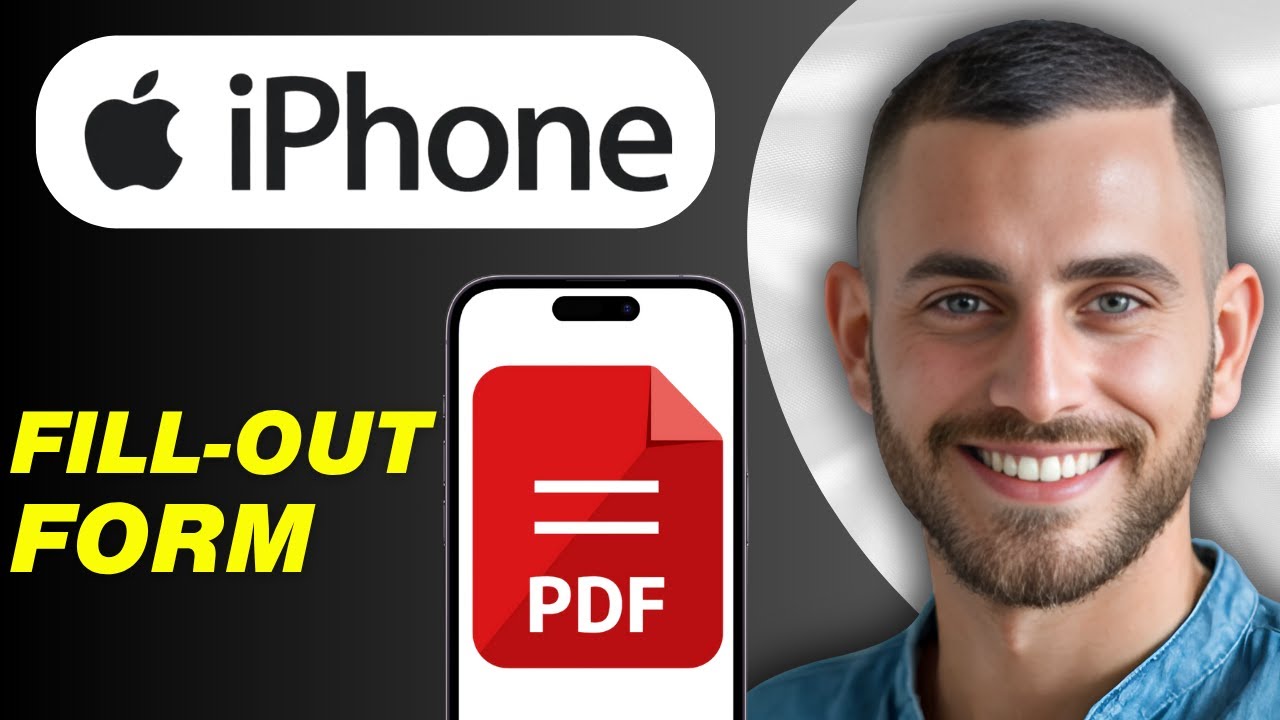 How To Fill Out A PDF Document On iPhone | Easy Guide - YouTube