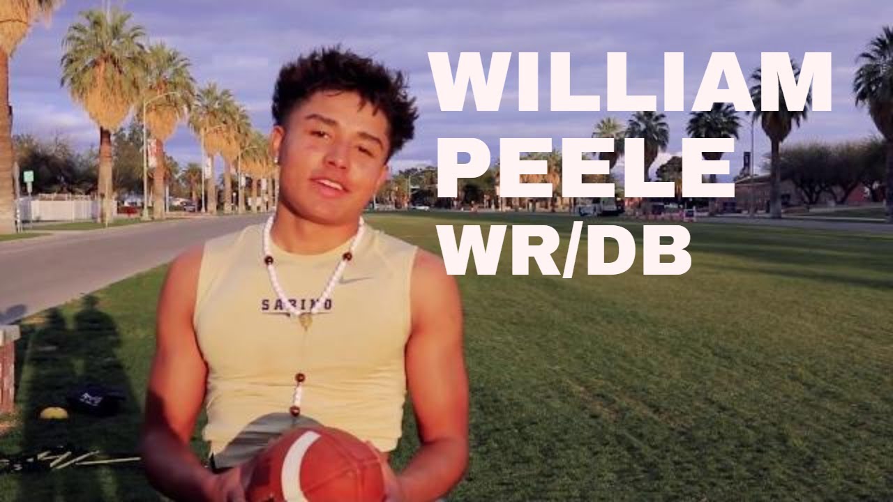 William Peele WR/DB Class of 2021 - YouTube