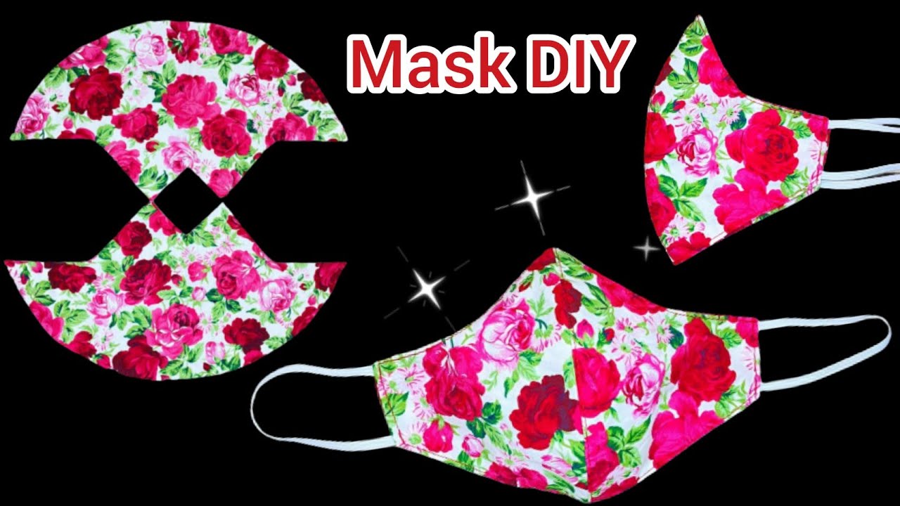 Very Easy 3D Mask |DIY Simple Face Mask Sewing Tutorial |New Style Mask ...