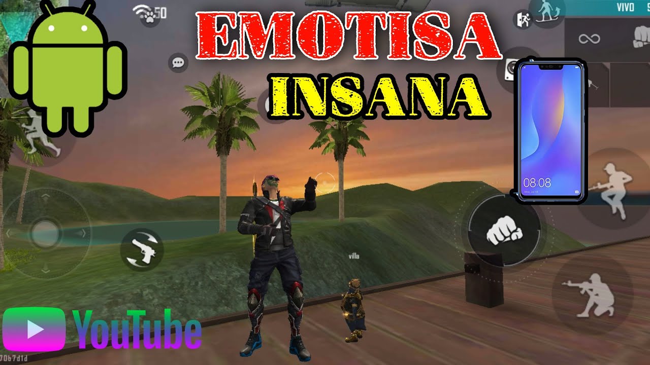 Como Hacer Emotes Insanos En Free Fire Android Celular 2021 🤯 - YouTube