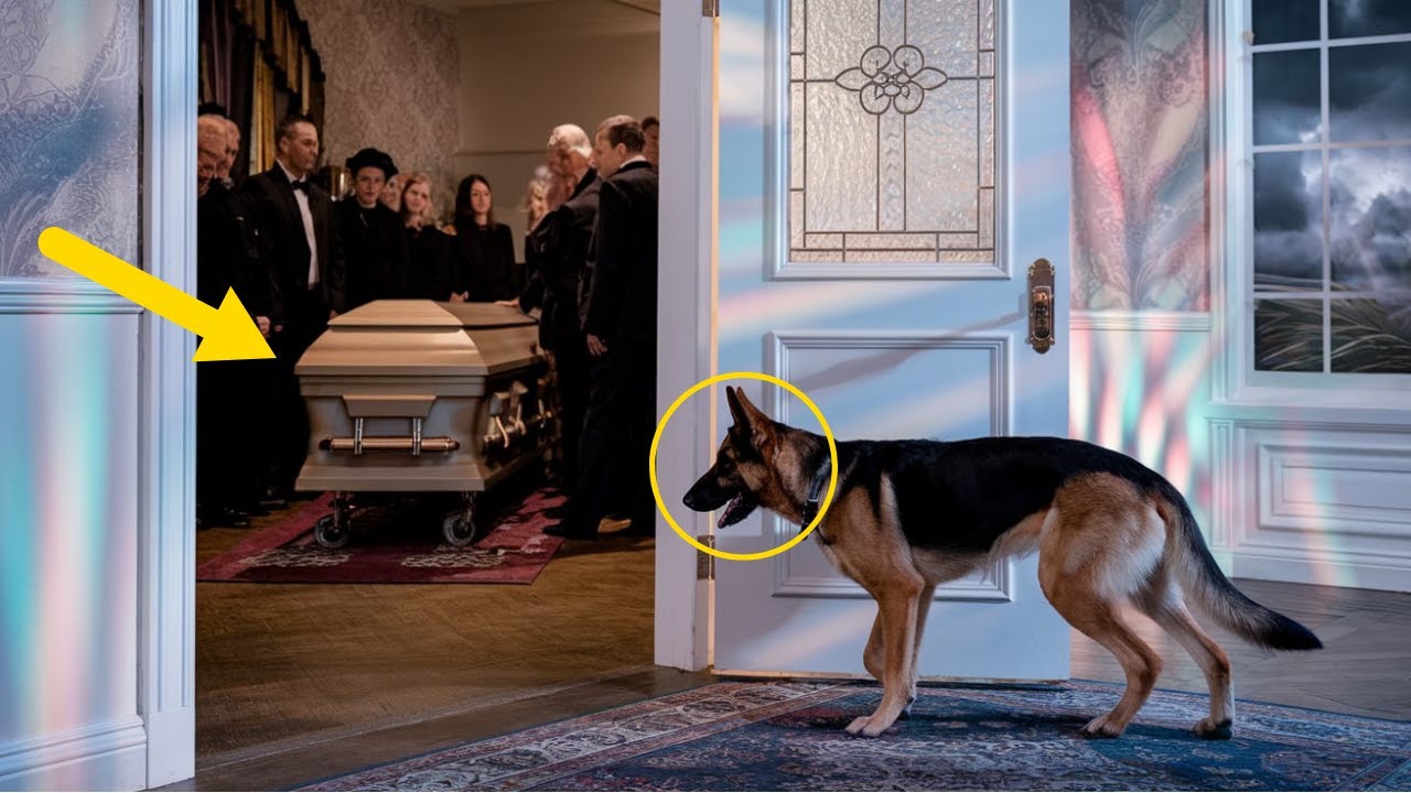 Dog Finds Coffin at a Funeral-What Happens Next Will Send Chills Down ...