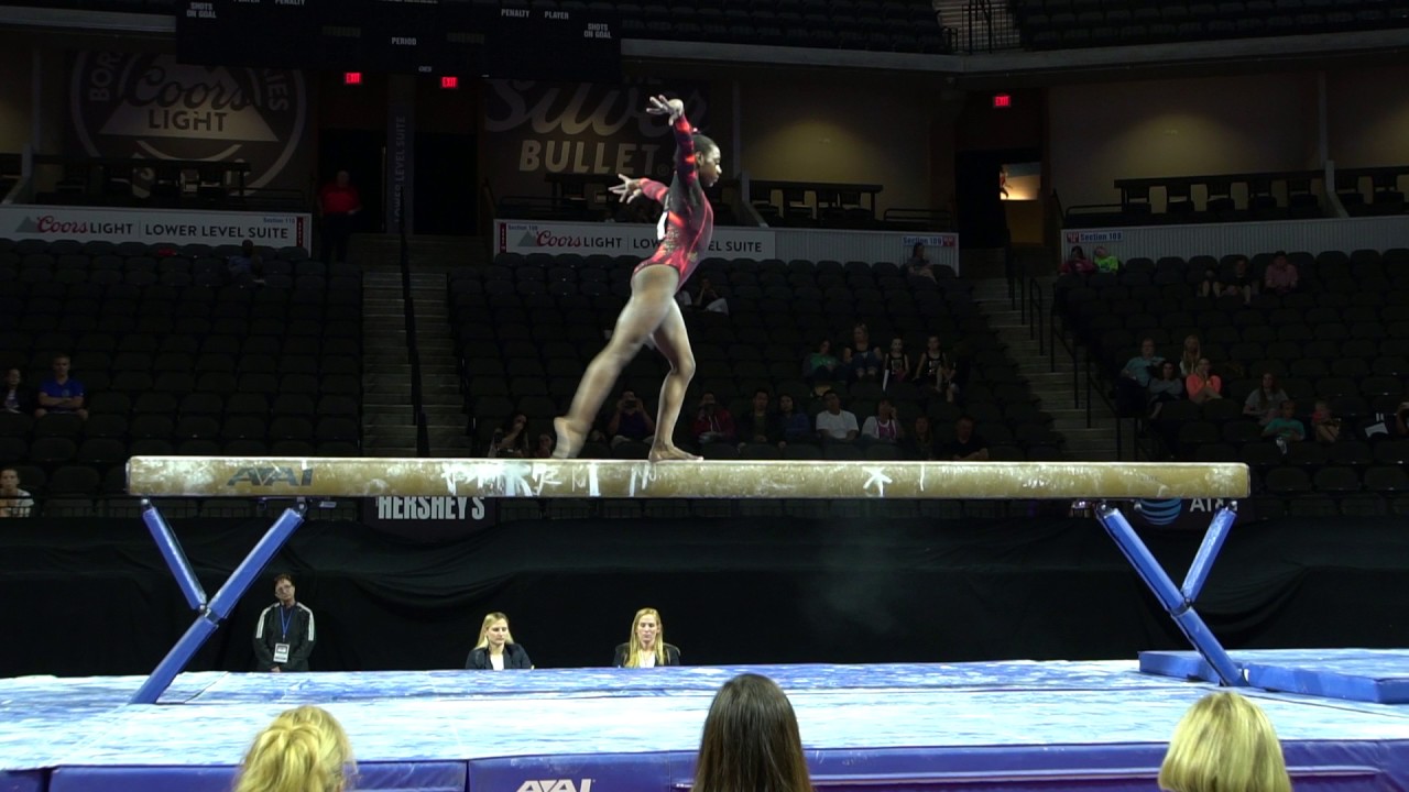 JaFree Scott – Balance Beam – 2017 U.S. Classic – Junior Competition ...