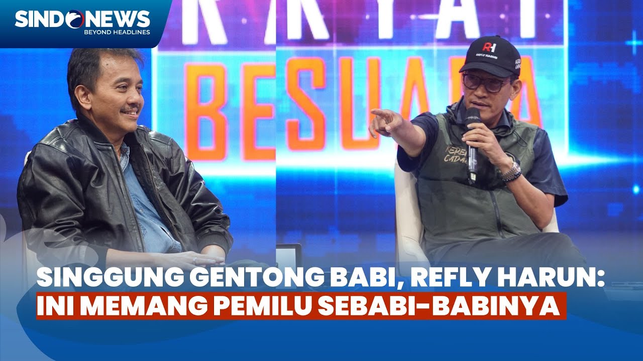 Refly Harun dan Roy Suryo Sepakat Sirekap Konyol dan Alat Bantu Kecurangan - YouTube