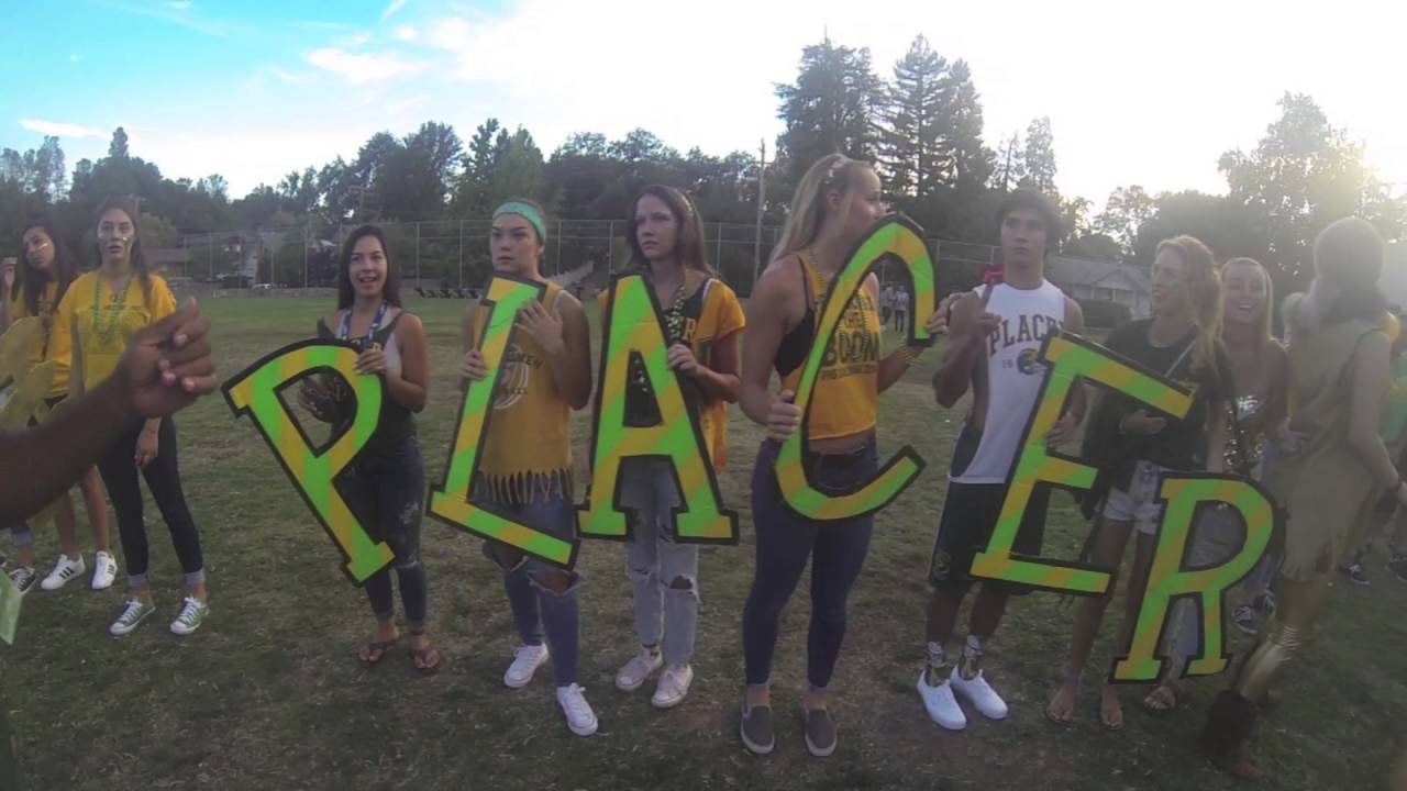 Placer High School Student Section 2016 - YouTube
