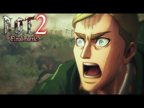 Attack on Titan 2 - Final Battle | Erwin's Charge - YouTube