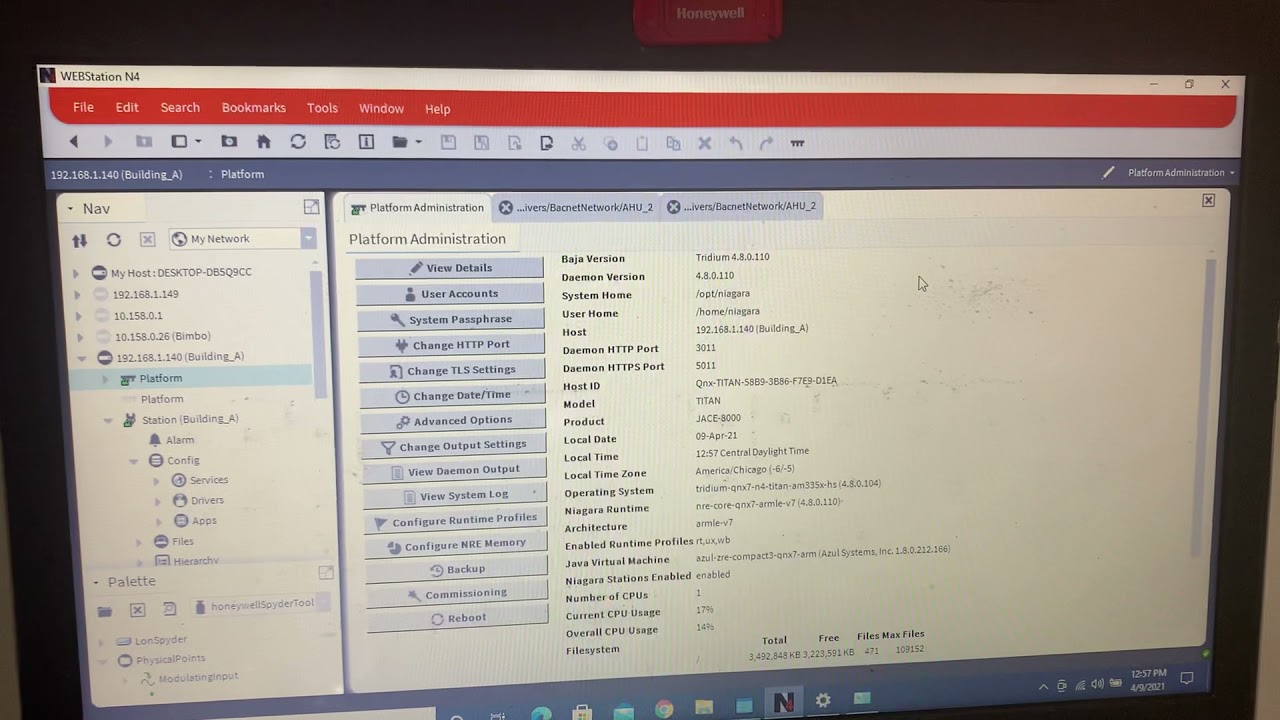 License and Commissioning Honeywell Jace - YouTube
