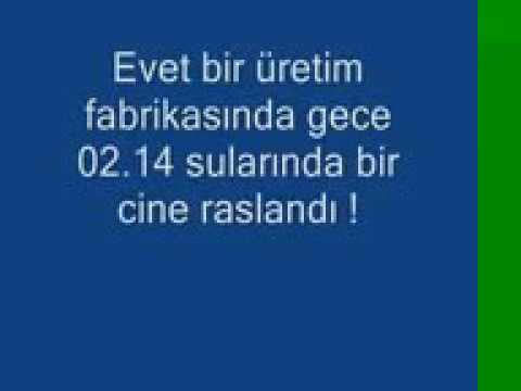 Bir cin görüntüsü!