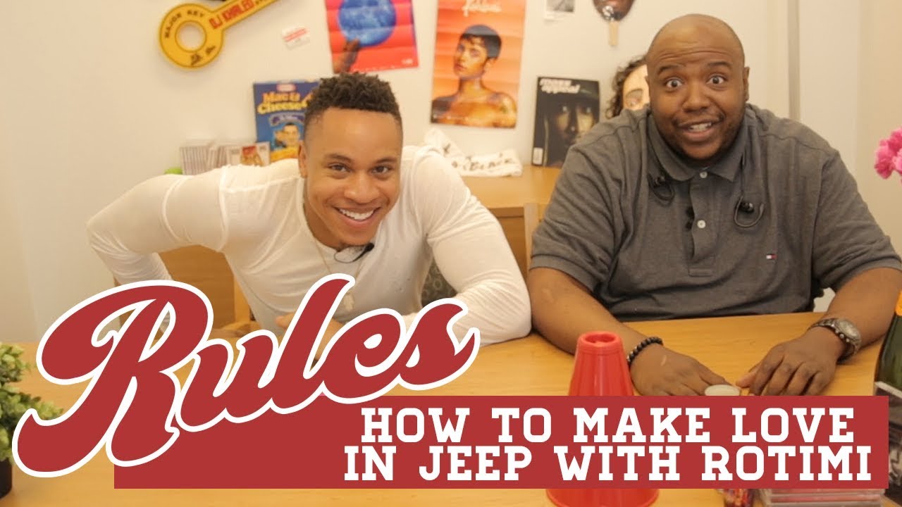 Rotimi Gives Tips On How To Make Love in a Jeep - YouTube