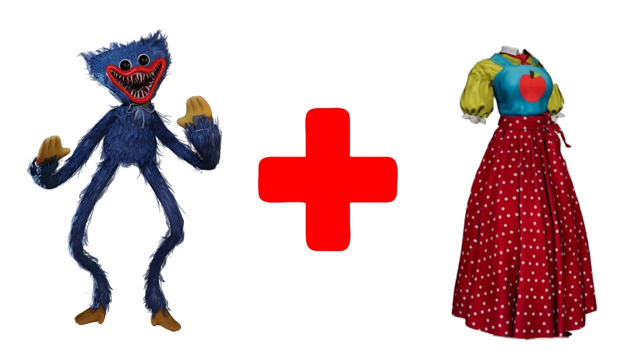 HUGGY WUGGY + MISS DELIGHT DRESS = ??? Poppy Playtime Chapter 3 ...