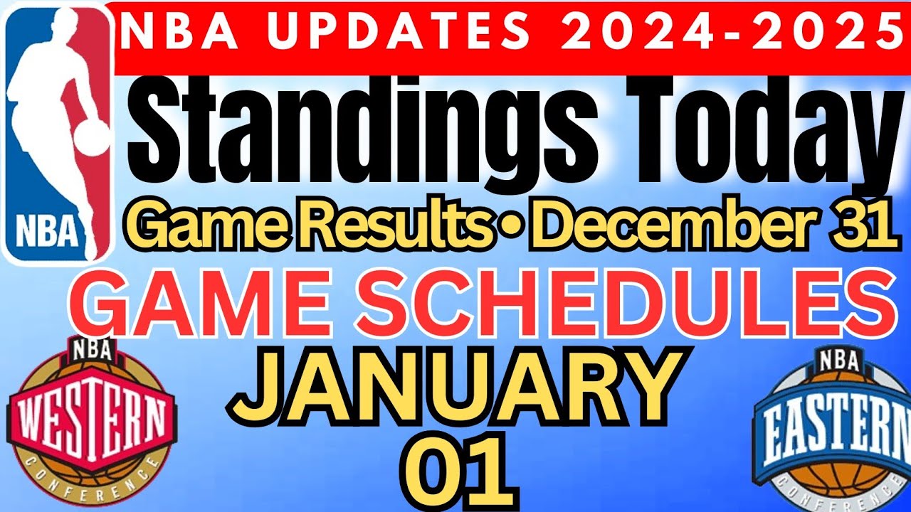 NBA Standings & Game Result Today | December 31, 2024 #nba #standings # ...