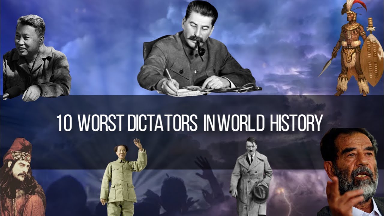 Top 10 Worst Dictators in World History - YouTube