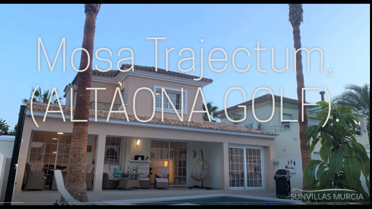 SPECTACULAR VILLA. Mosa Trajectum (ALTAONA GOLF) - YouTube