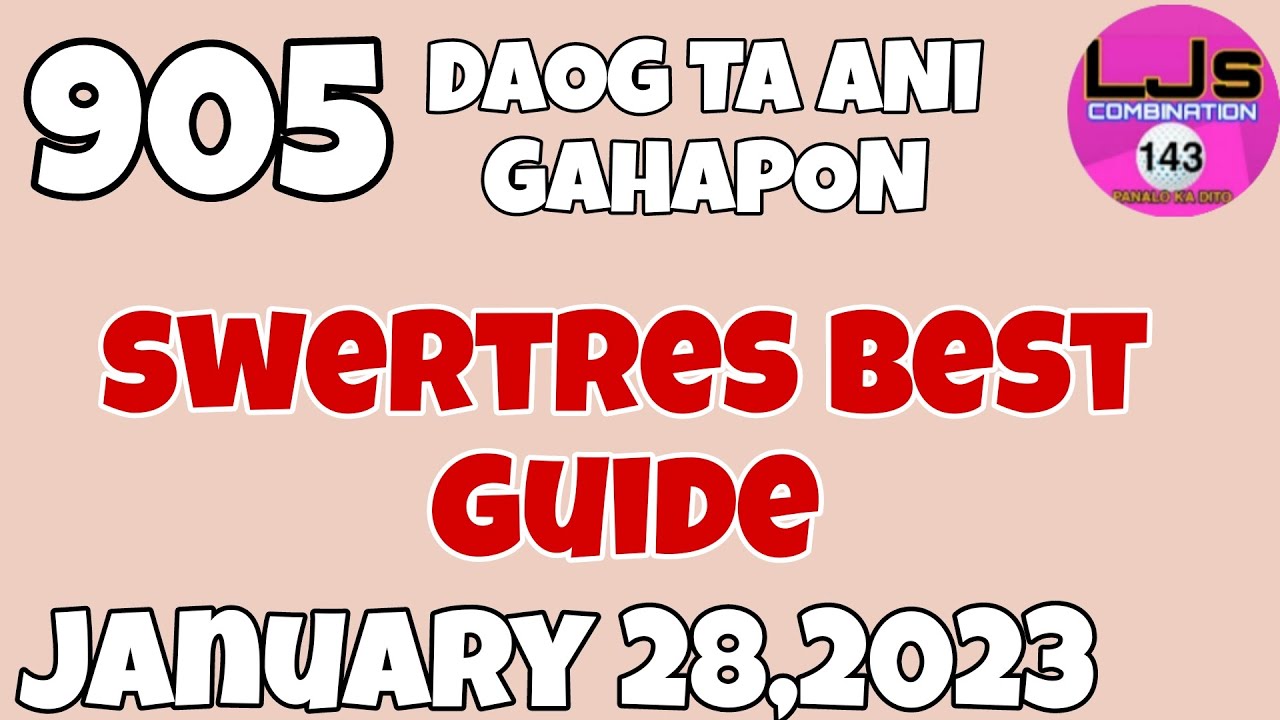 905 TARGET||BEST SWERTRES GUIDE JANUARY 28,2023 - YouTube