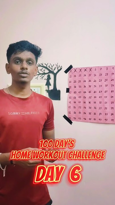 Day 6...100 days home workout challenge💪📈 - YouTube
