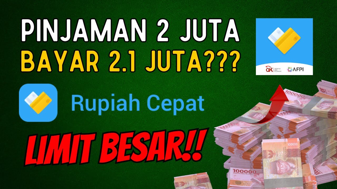 REVIEW PINJAMAN ONLINE RUPIAH CEPAT BUNGA RENDAH - BENARKAH?? - YouTube