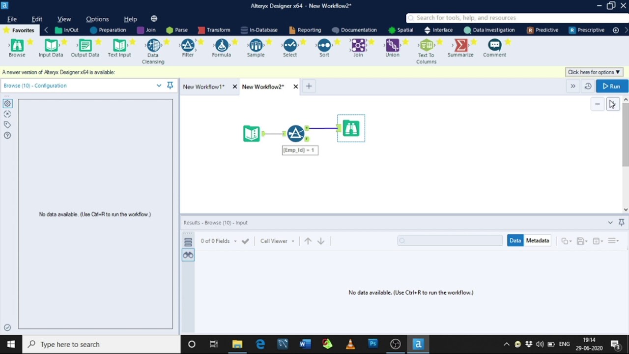 Filter Tool in Alteryx workflow - YouTube