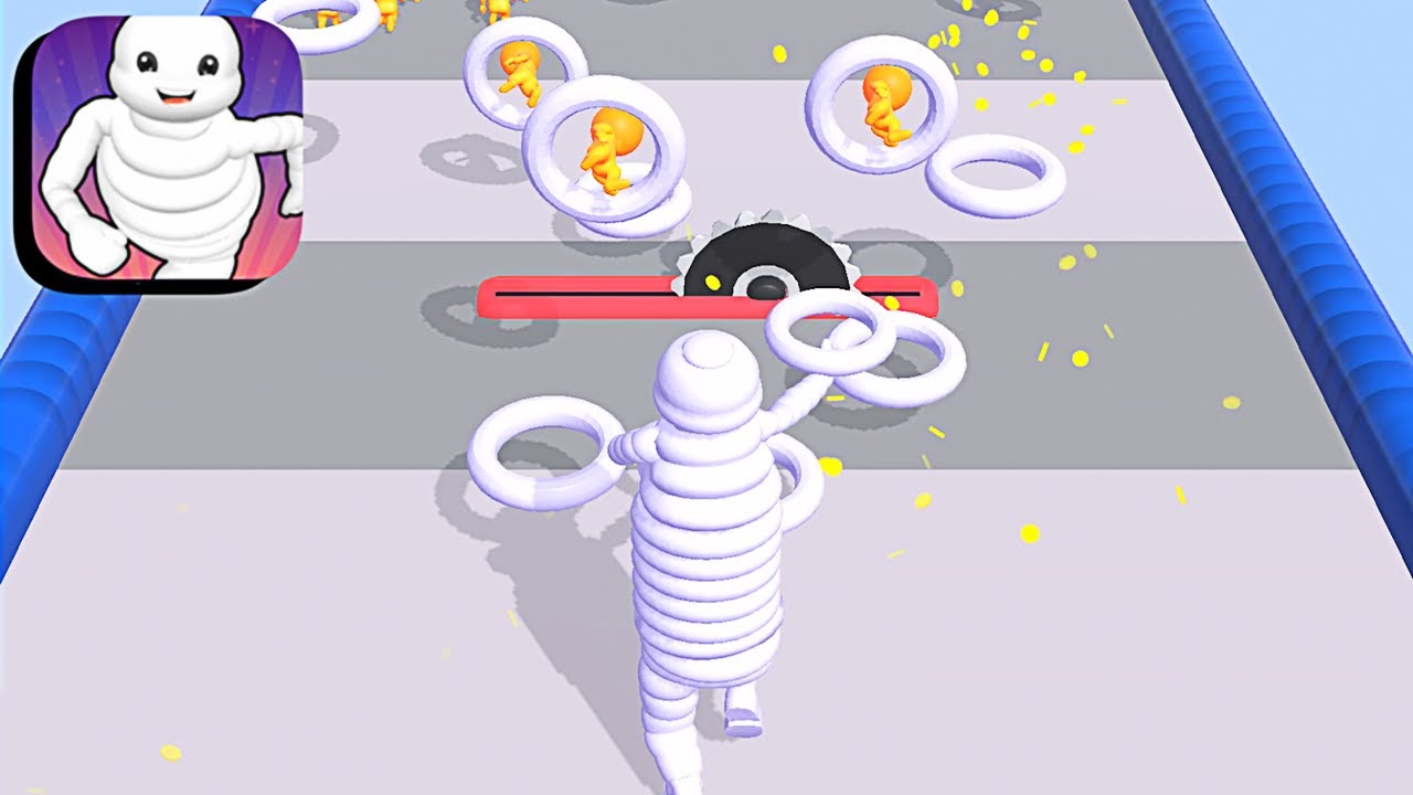 Tyre Guy Run - All Levels Gameplay Android,ios (Part 1) - YouTube