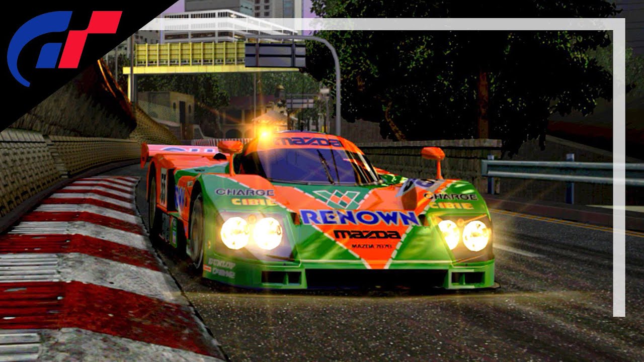 Gran Turismo 4 - Hong Kong - Mazda 787B - Race - YouTube