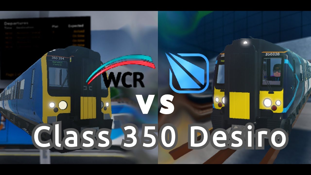 SCR VS WCR's Class 350 Desiro - YouTube