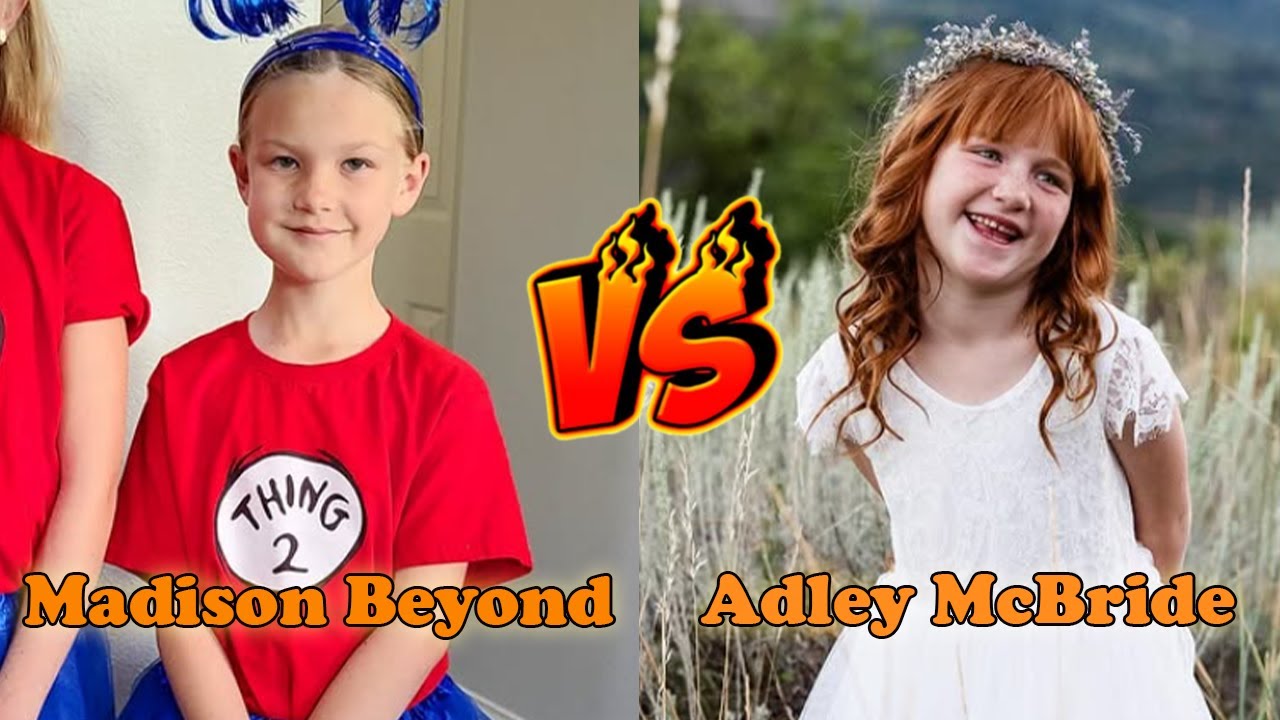 Madison Beyond VS Adley McBride Transformation 👑 From Baby To 2025 ...