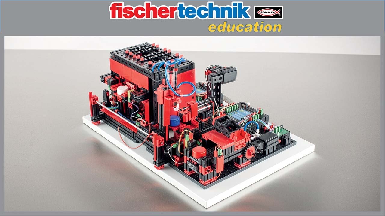fischertechnik Multi Processing Station mit Brennofen - YouTube