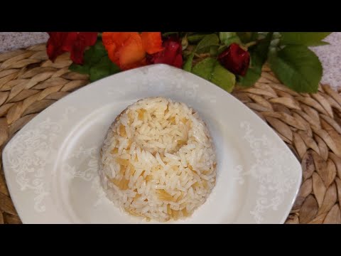 Tane Tane Dökülen Püf Noktaları  ile Arpa Şehriyeli Pirinç Pilavı Tarifi