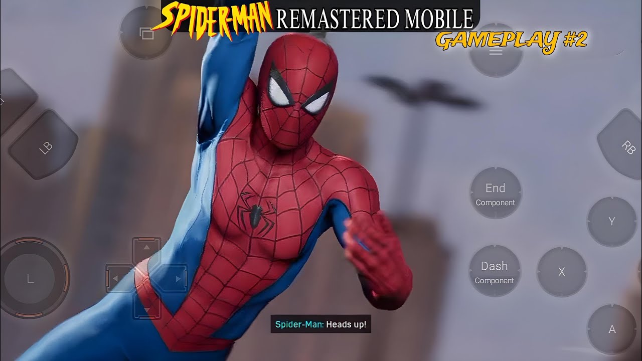 SPIDER-MAN REMASTERED Mobile Gameplay 😱 Walkthrough Part 2 | HD Graphic ...