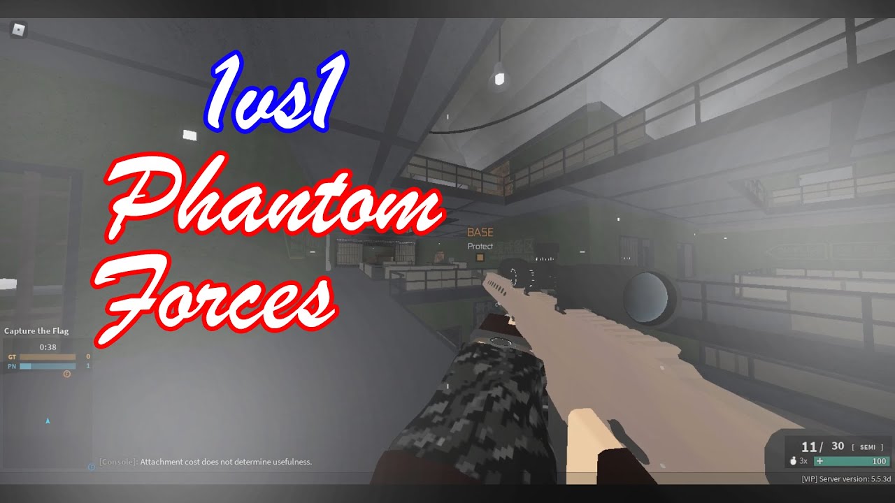 Phantom Forces | Mi primer vs en Phantom Forces - YouTube