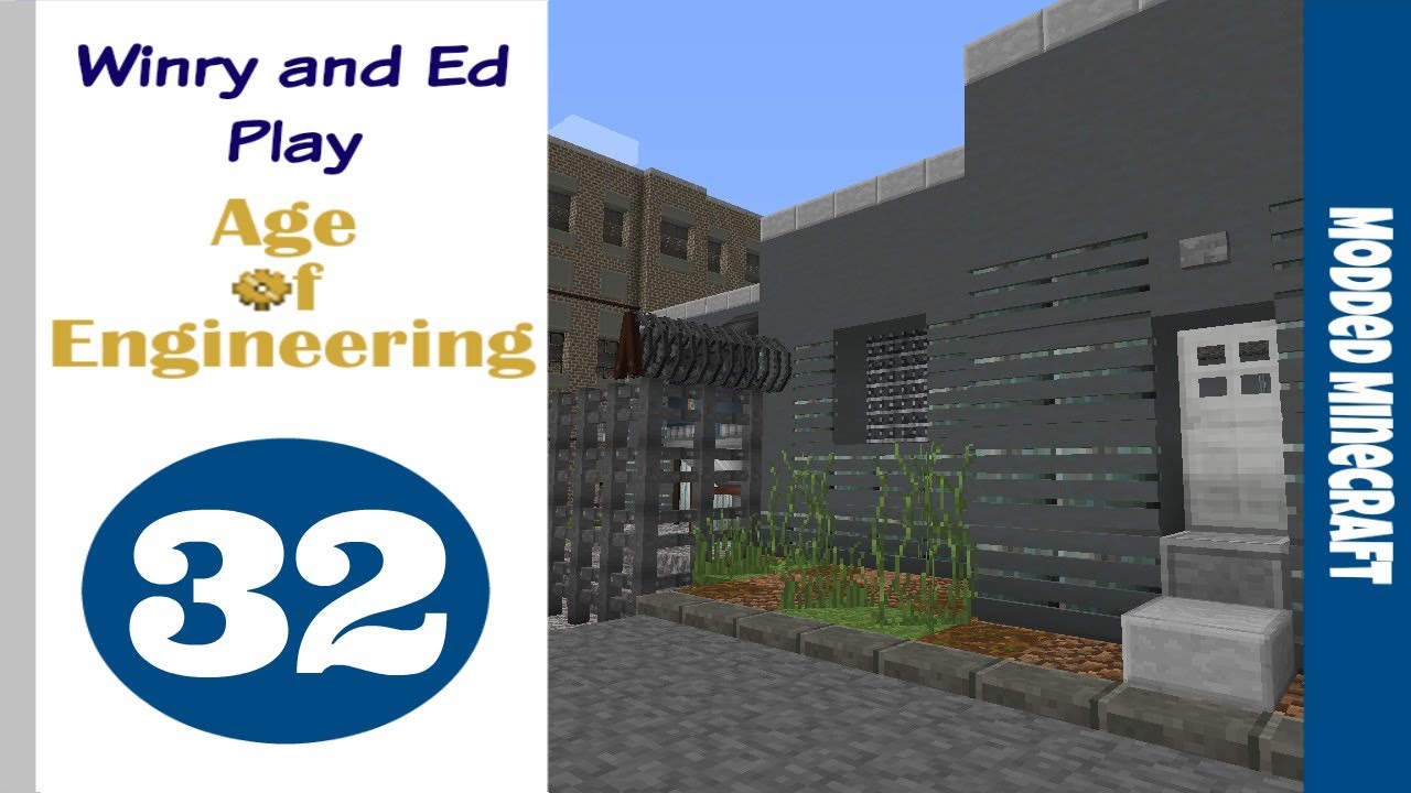 [32] Outside the Recycling Plant | Age of Engineering | Modded ...