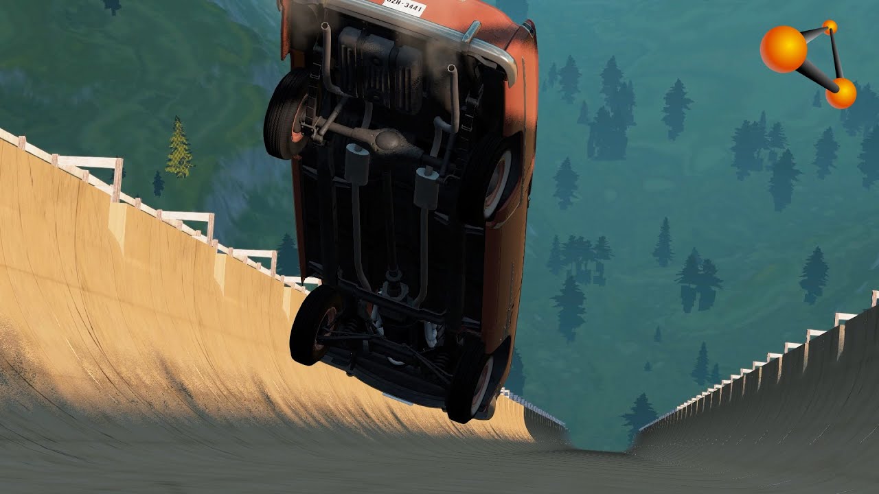 BeamNG.Drive | Mega Ramp #8 | BeamNG Insane - YouTube