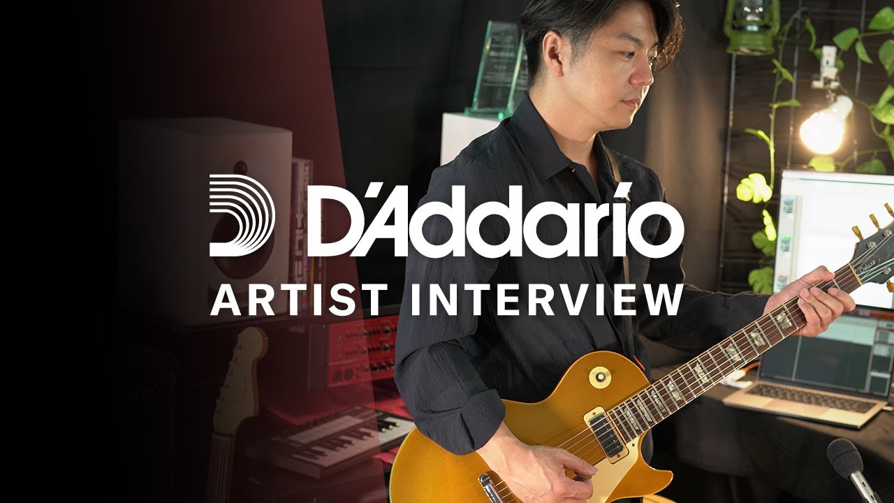 D'Addario アーティストインタビュー with 木島靖夫 - YouTube