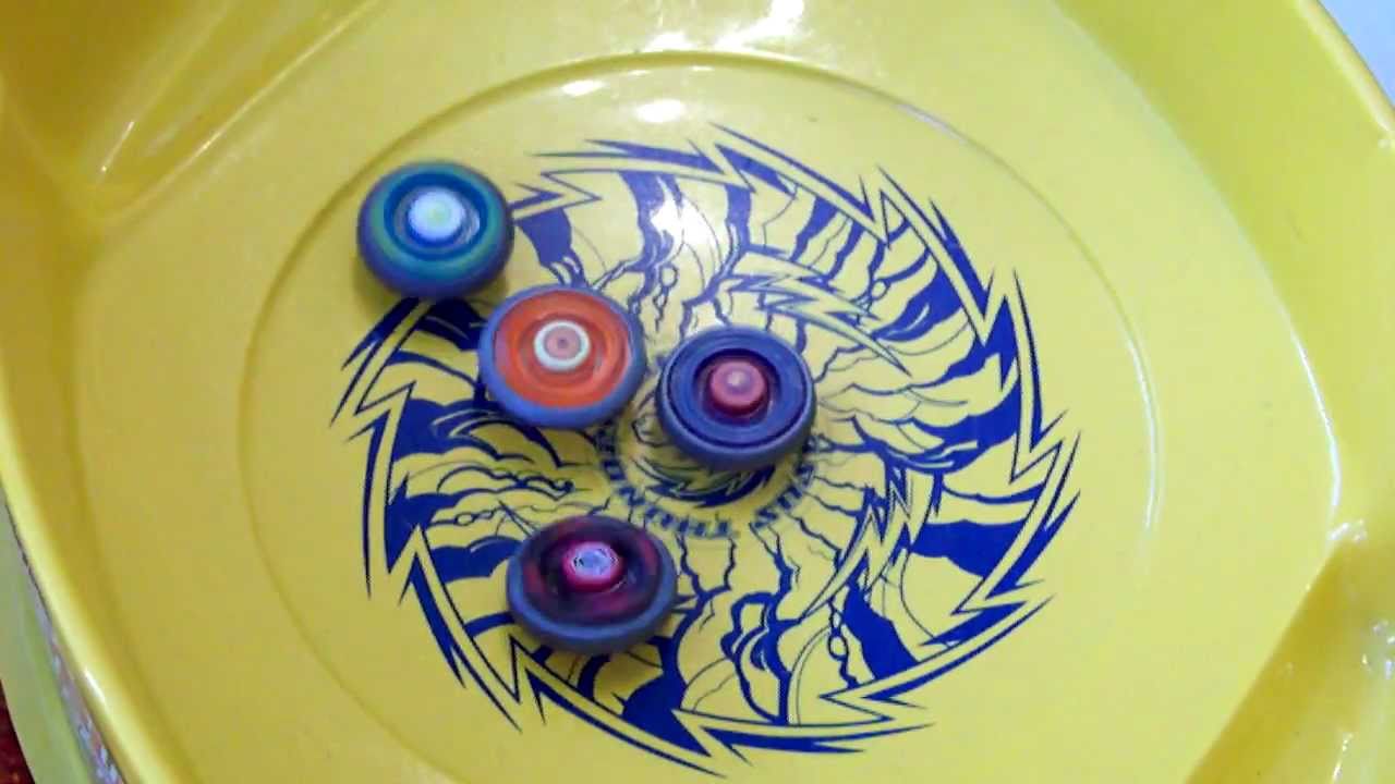 Beyblade Mega-Battle: Burn Fireblaze vs. Legend Torch Aries vs. Evil ...