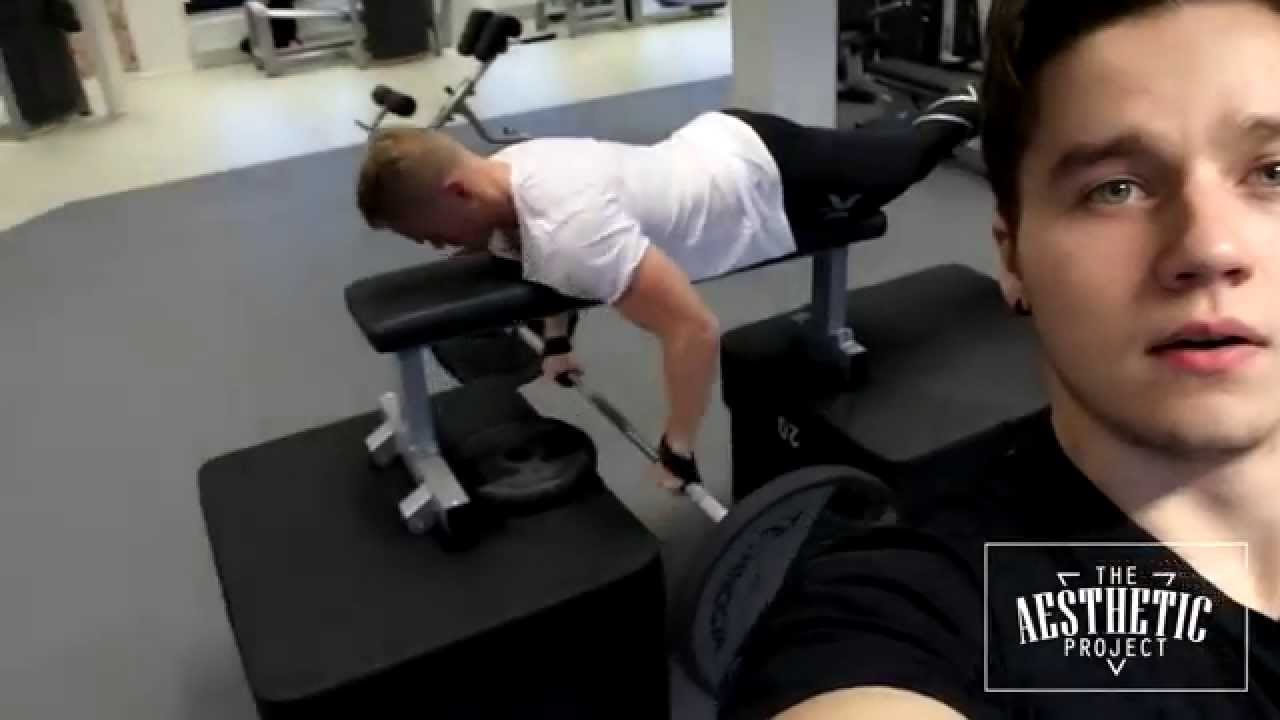 How to set up a SEAL ROW | BEST BACK EXERCISE - YouTube