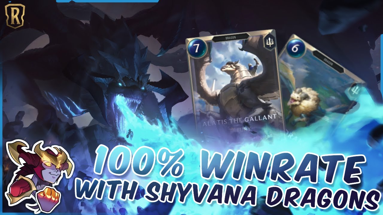 6-0 with DRAGONS!! Elder Dragon/Shyvana Deck | Legends of Runeterra ...