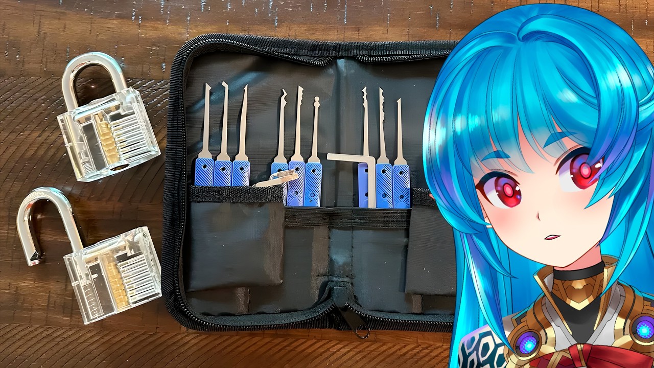 Showing my lockpicking skills - YouTube