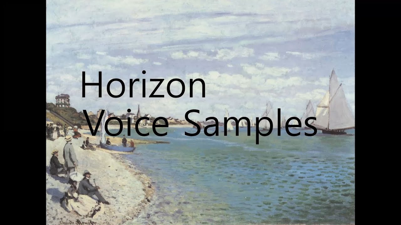Horizon Voice Samples - YouTube
