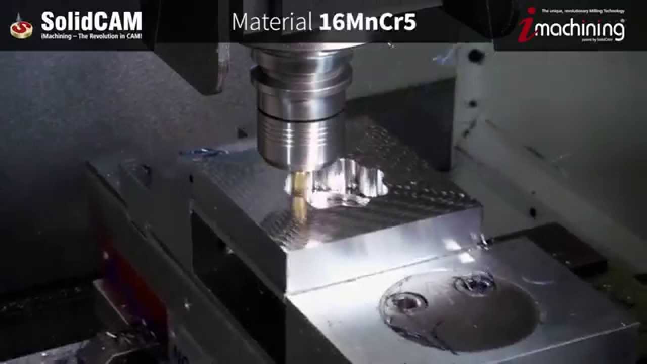 iMachining w SolidCAM - targi METAV 2014 - YouTube