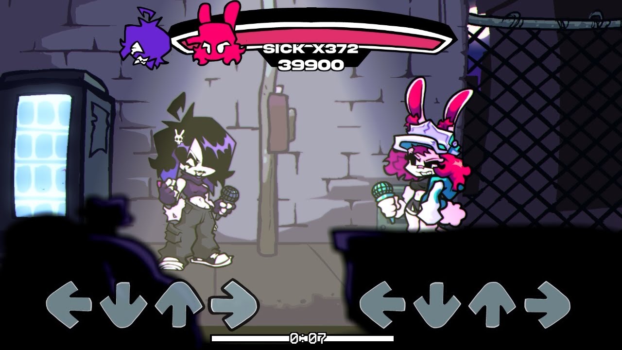 FNF - Graffiti Groovin': VS Skarlet Bunny V2 - Goth (by Kalpy) - [FC/4k ...