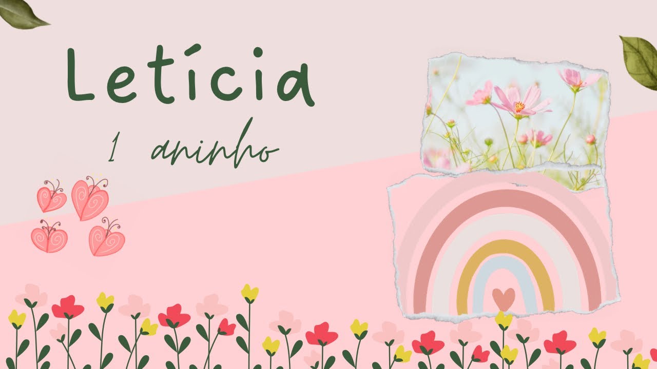Letícia 1 ano {Teaser} - YouTube