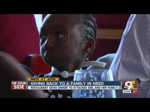 Zainabou Drame, family treated to Thanksgiving at Cincinnati steakhouse