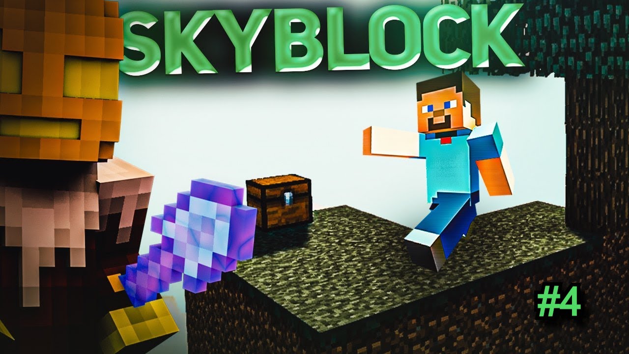 Minecraft Skyblock #4 - GOŚCINNIE ViP Amyn 😎 - YouTube