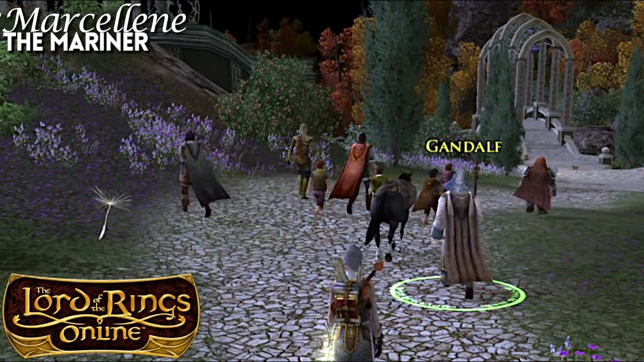 The Fellowship Departs Rivendell - LOTRO - The Mariner - YouTube