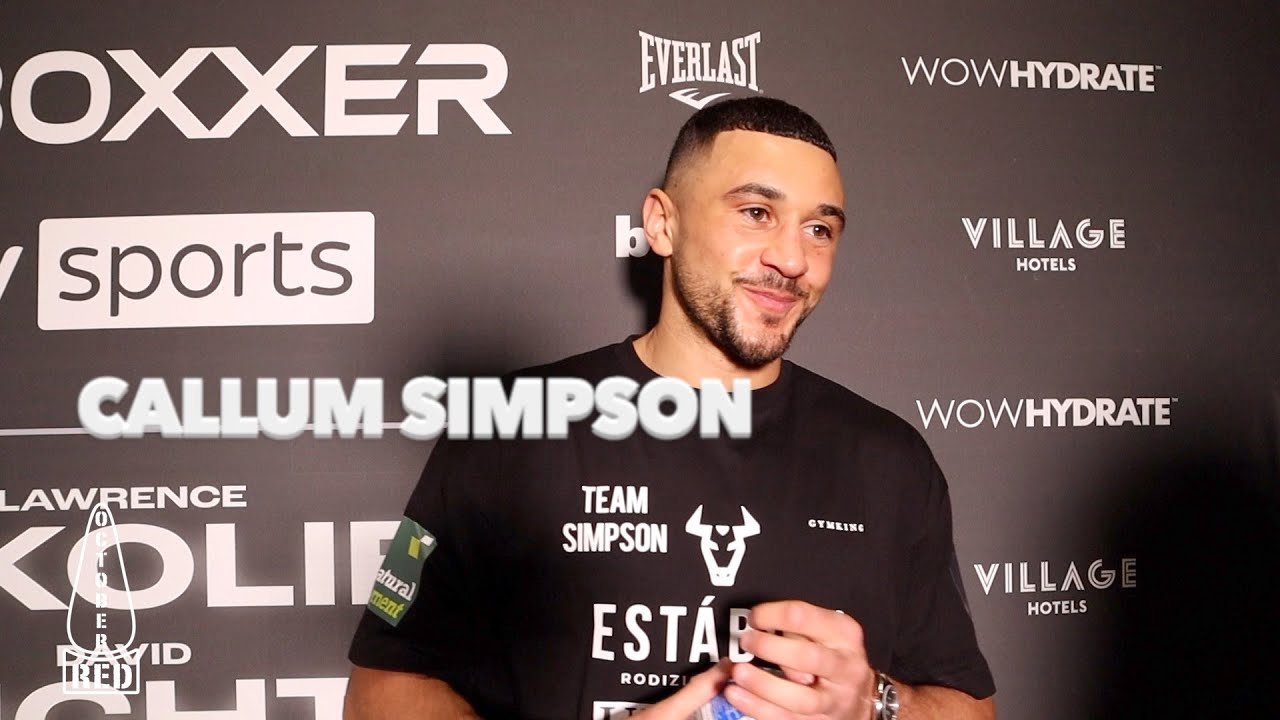 CALLUM SIMPSON SAYS HE STOPS BOTH ZAK CHELLI AND ANTHONY SIMMS JR 👀 ...