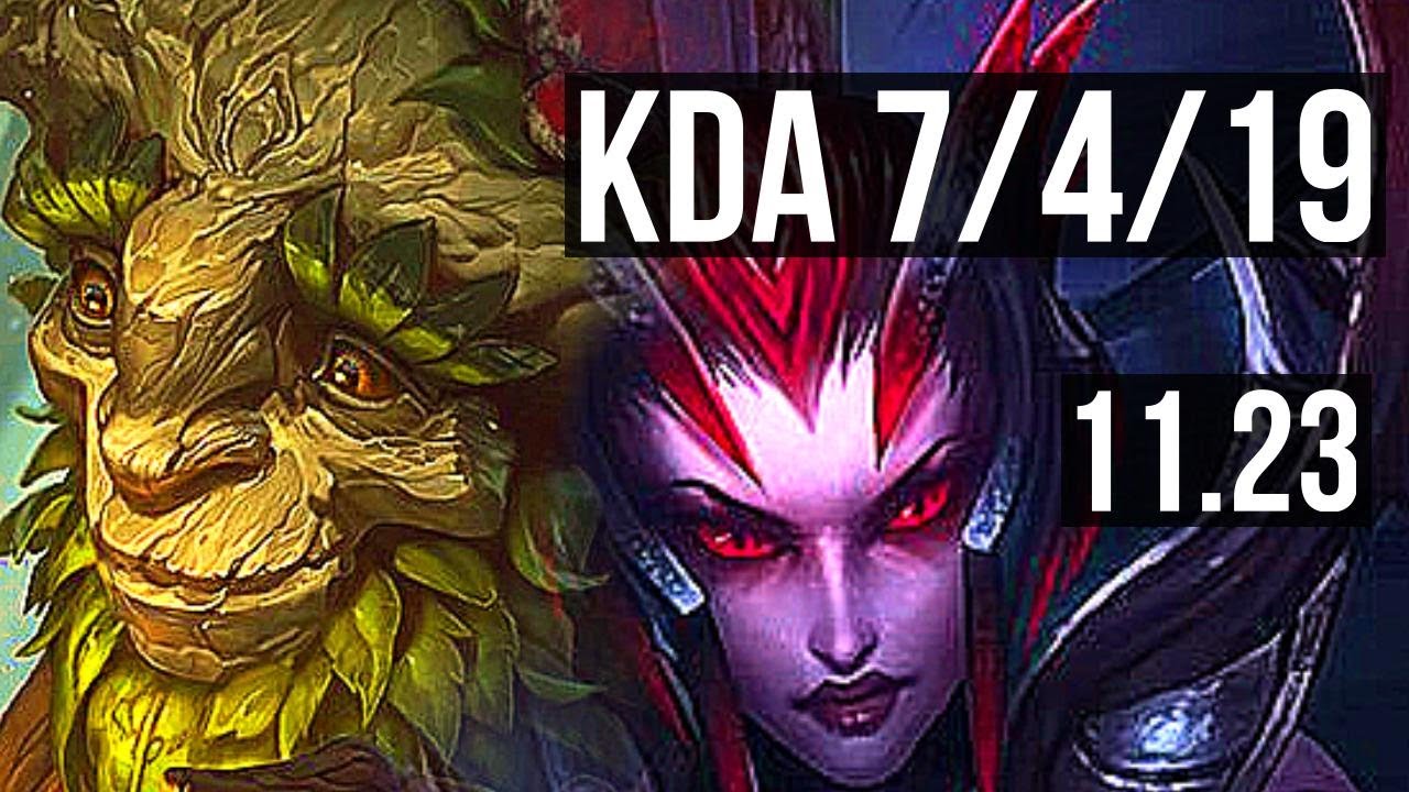 Ivern Vs Elise Jng 700 Games 7 4 19 1 0m Mastery Na Diamond